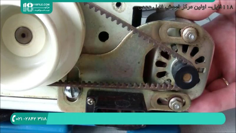 تعمیر و تعویض تسمه ی چرخ خیاطی سر دوز آموزش های راه اندازی شغل